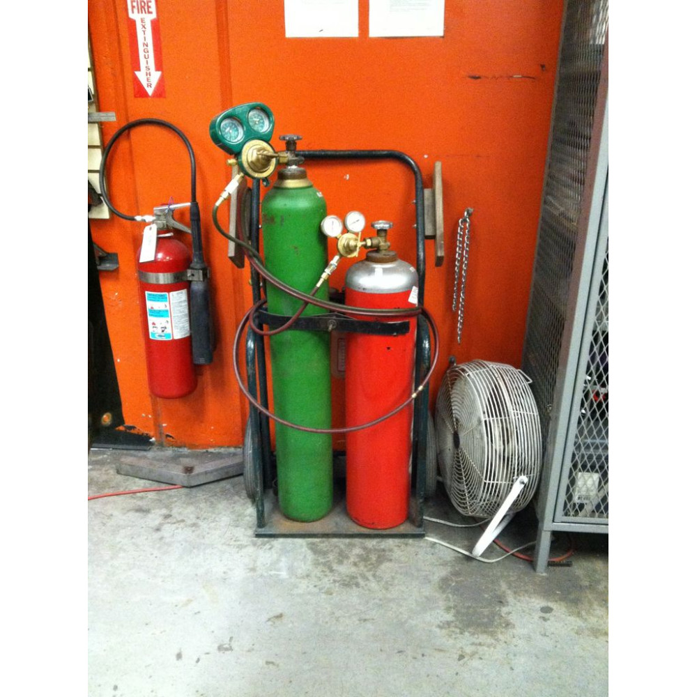 Use of Oxy Acetylene